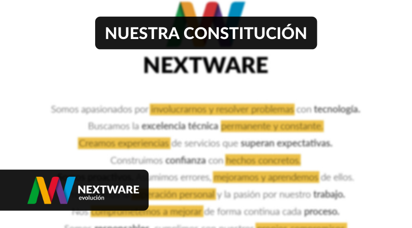 Constitución Nextware - Nextware - Blog